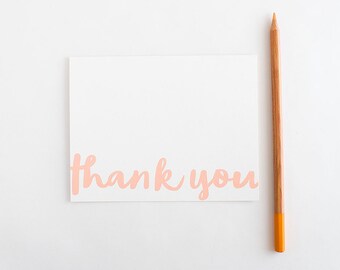 Stationery thank you note | Etsy