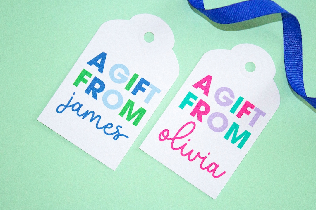 Children's Gift Tags | Kid's Gift Tags | Birthday Gift Tags - Etsy