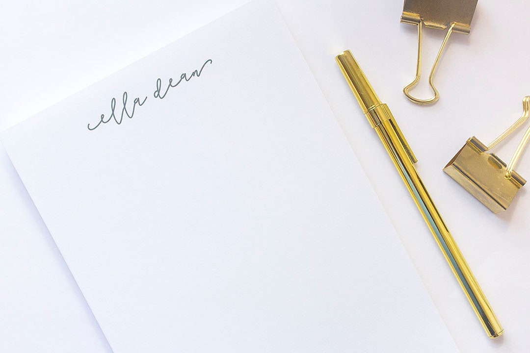 Personalized Notepad - 50 Sheets | Custom Notepad | Personalized Note ...