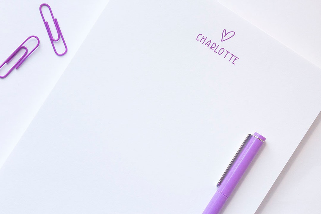 Personalized Notepad - 50 Sheets | Custom Notepad | Personalized Note ...