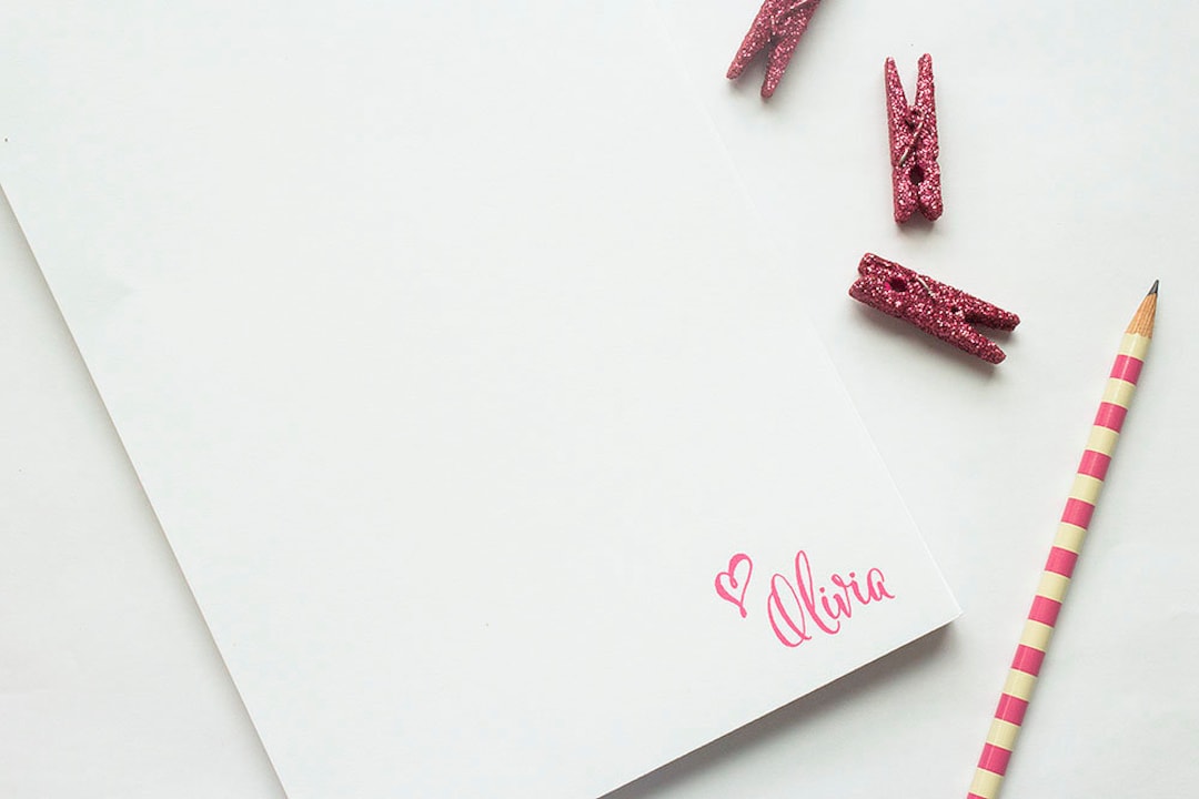 Personalized Notepad - 50 Sheets | Personalized Note Pad | Personalized ...