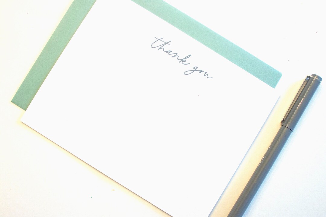 Thank You Notes | Thank You Note Set | Social Stationery | Bridal ...