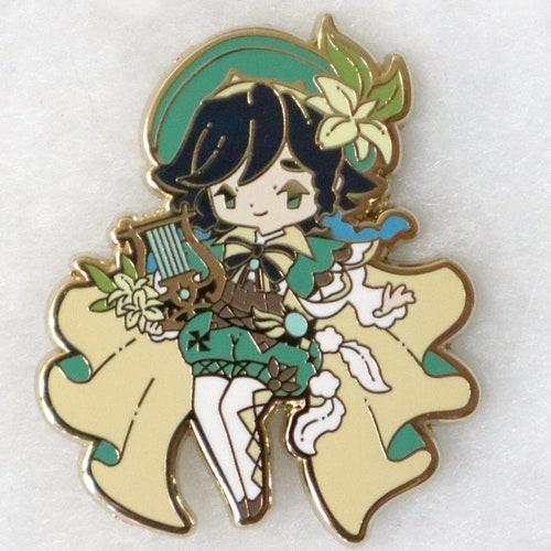 Genshin Venti Pin - Etsy