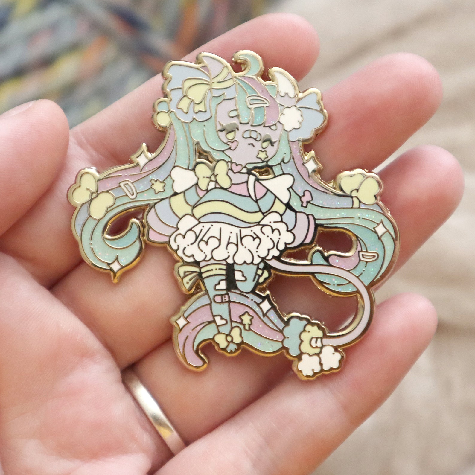 Decora Dragon Pin - Etsy