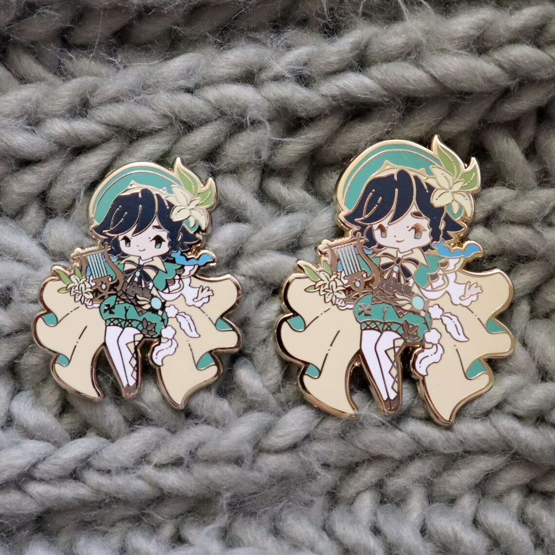 Genshin Venti Pin - Etsy