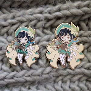 Genshin Venti Pin - Etsy