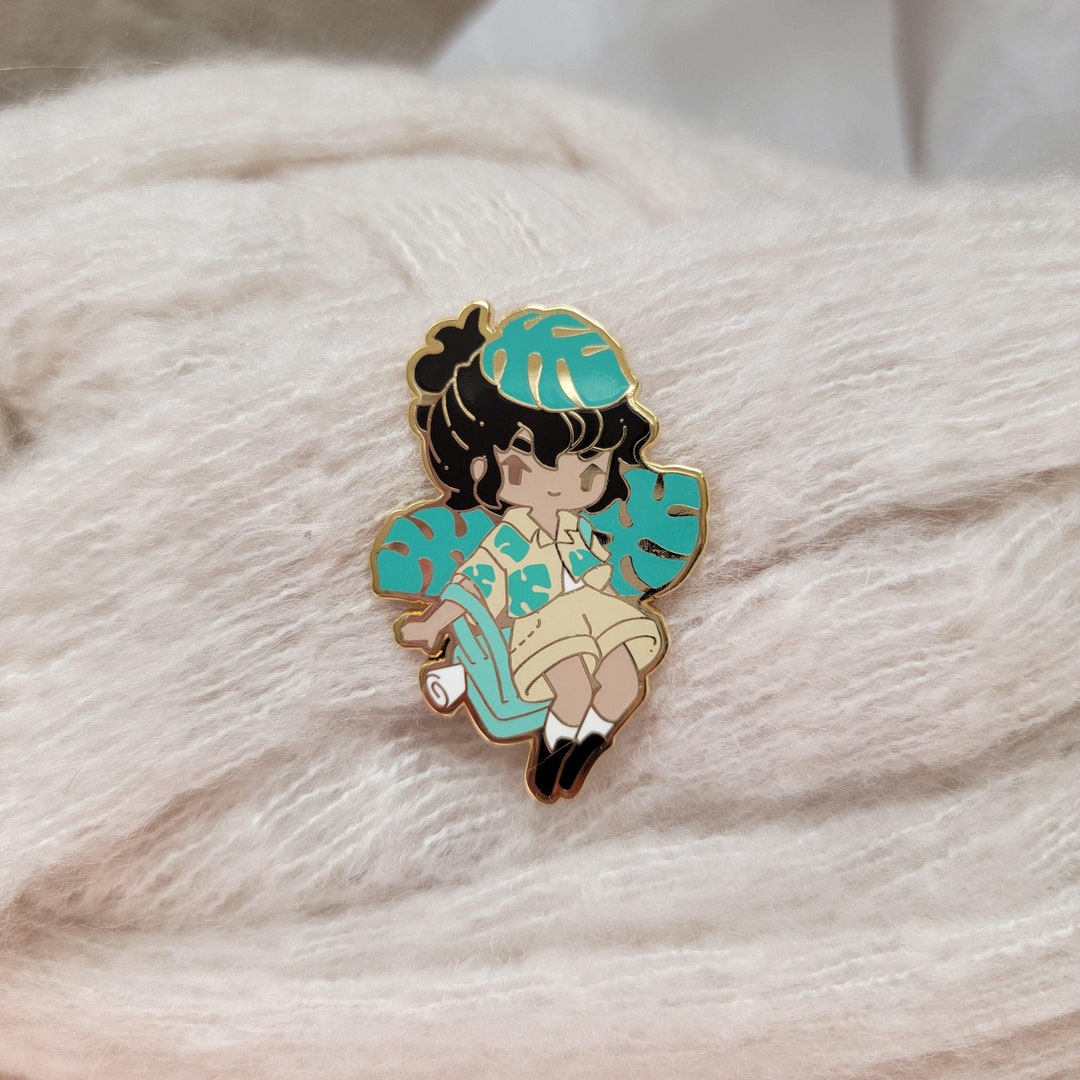 Monstera Explorer Pin - Feb 2022 | Pin Vault Limited Edition - Etsy