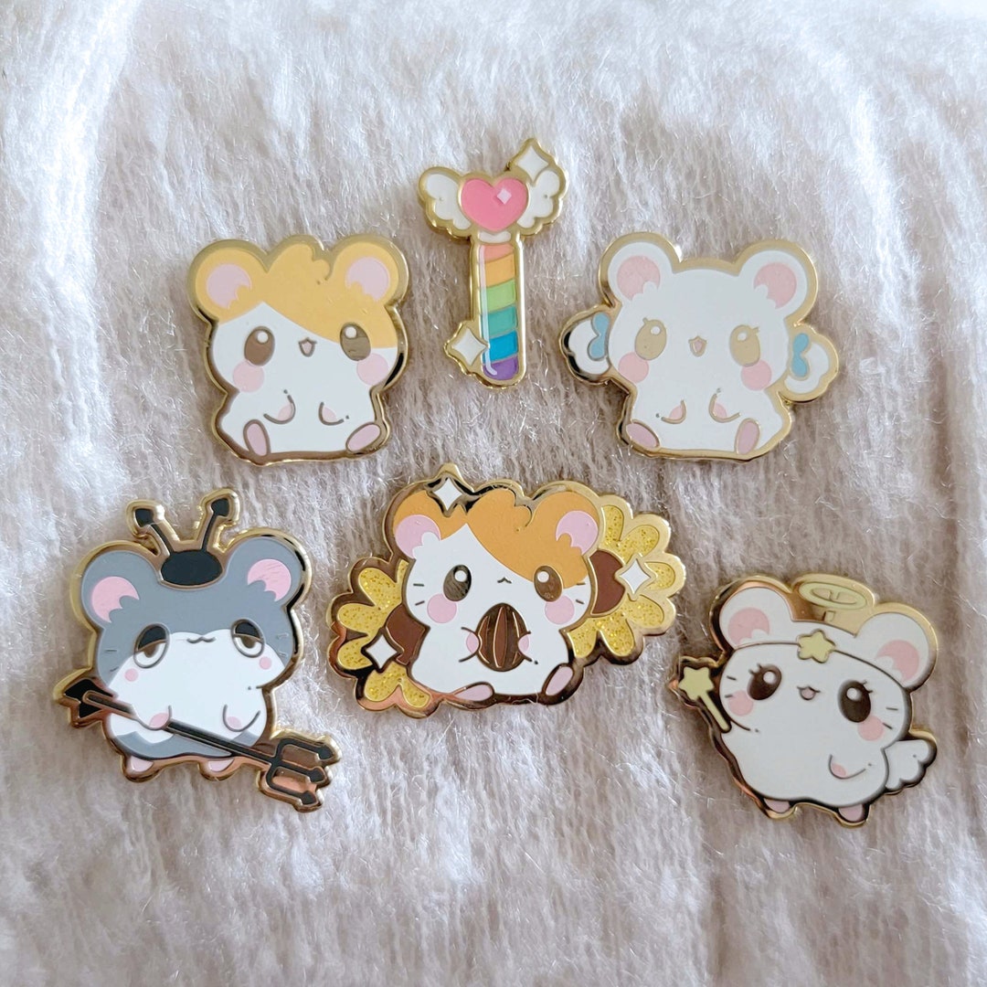 Hamtaro Ham-ham Heartbreak Pins - Etsy