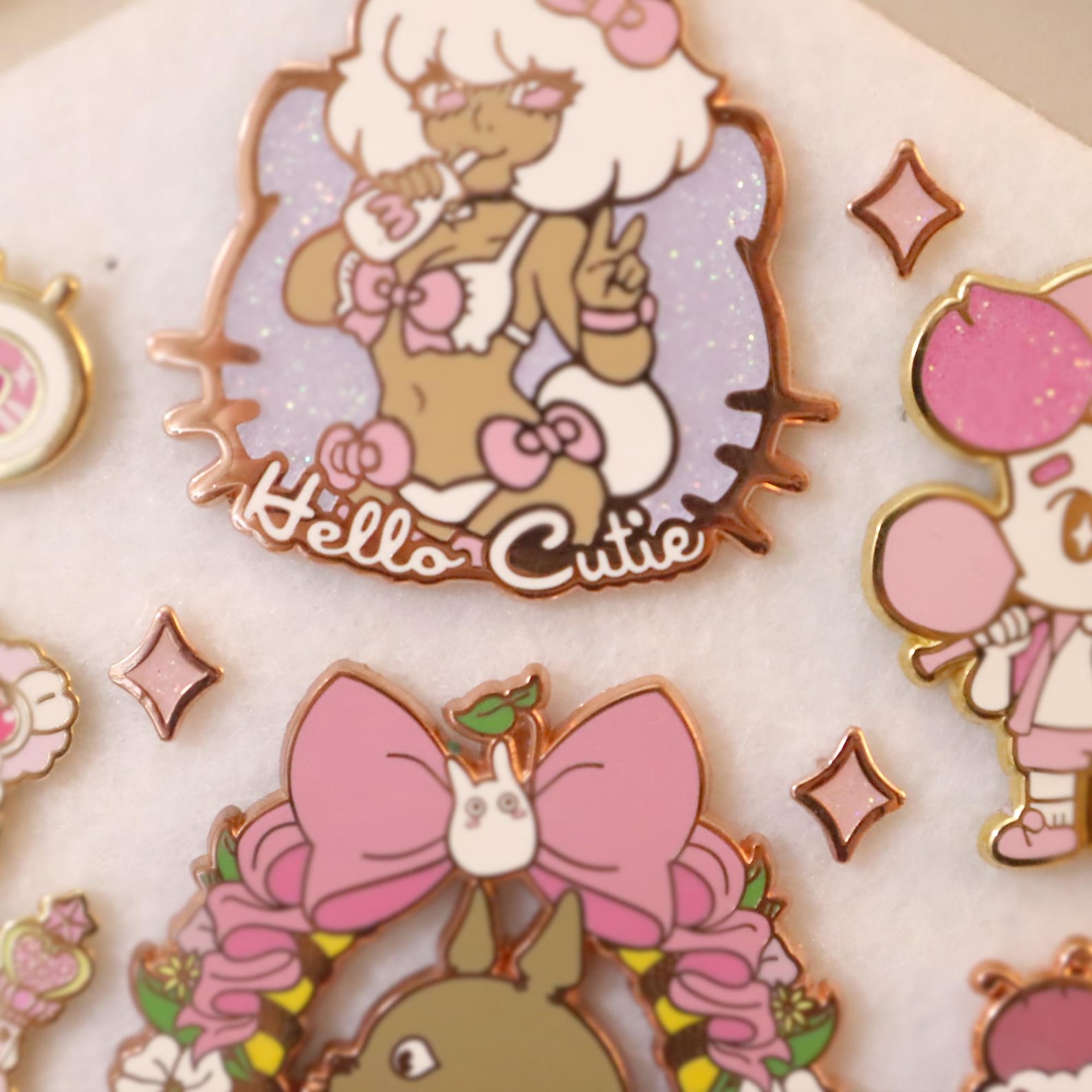 Tiny Sparkle Mini Filler Pins - Etsy