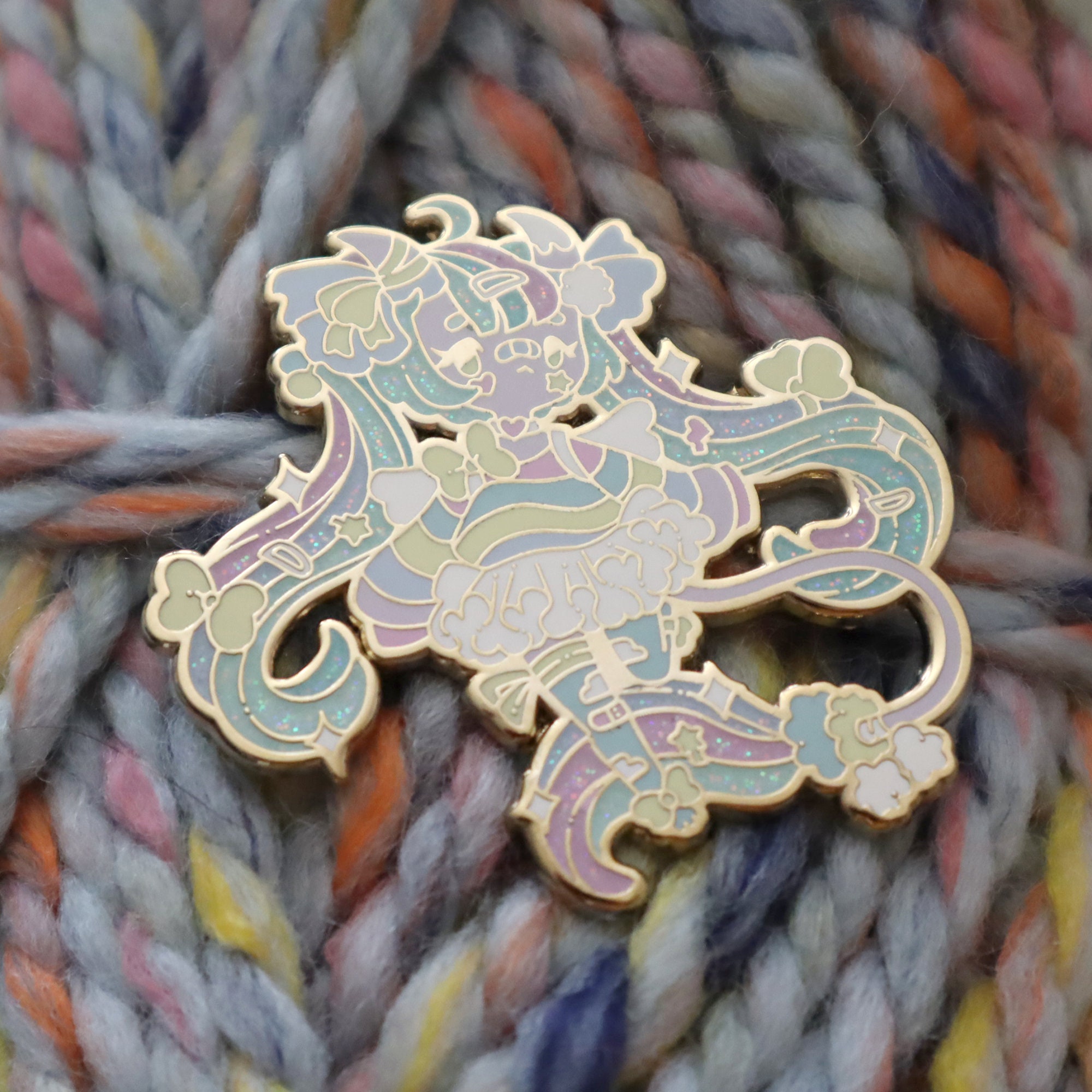 Decora Dragon Pin - Etsy