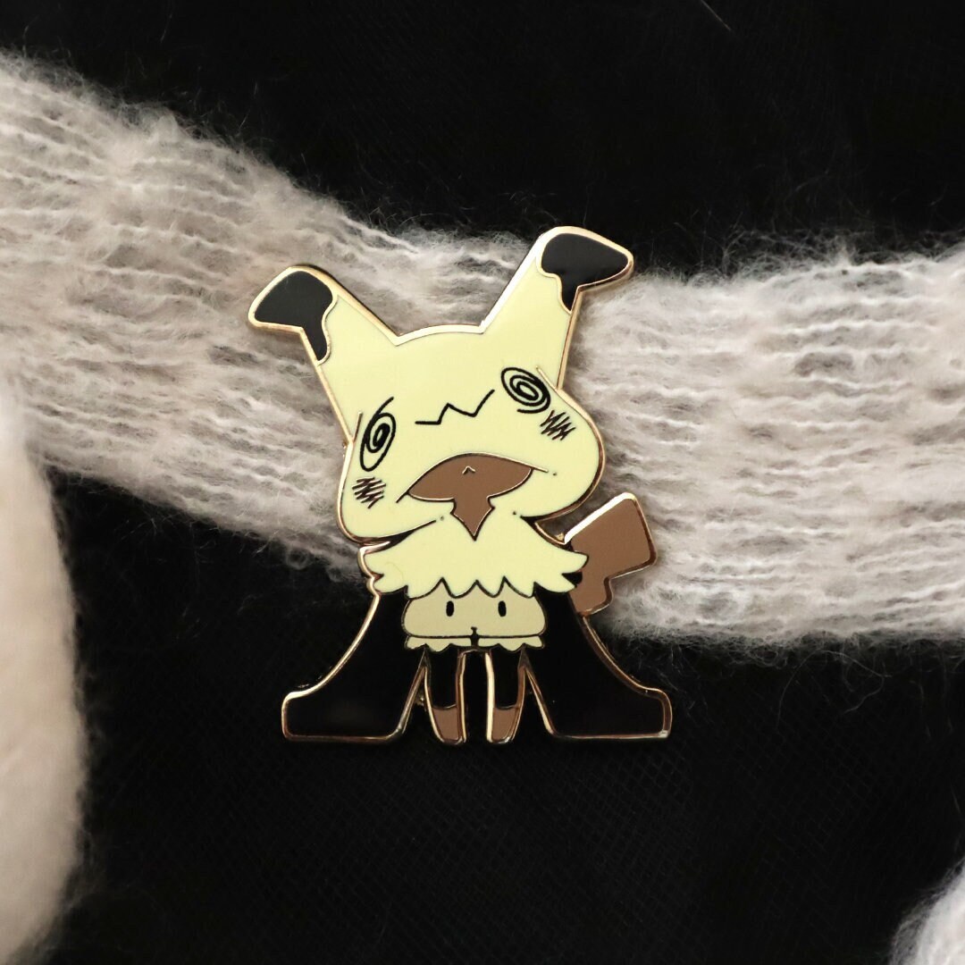 Mimikyu Pin - Halloween Anime Enamel Pin - Etsy