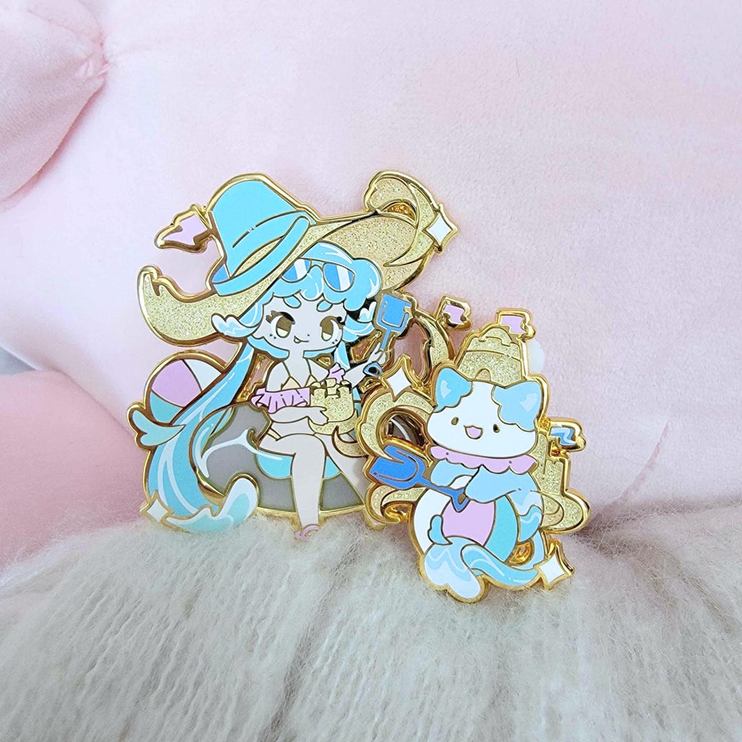 Sand Witch Pins - June 2024 | Pin Vault Limited Edition - Etsy