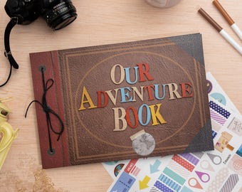 Our Adventure Book Canva Editable PDF TEMPLATE - Etsy