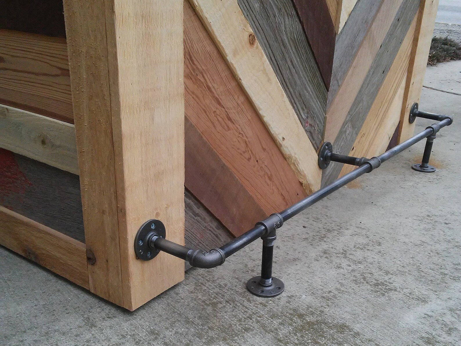 Add-on Pipe Bar Foot Rail Attached Bar Order - Etsy