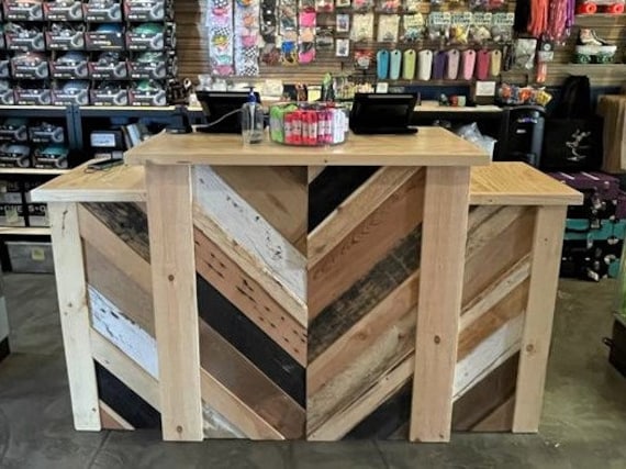 Rustic Custom Retail Counters