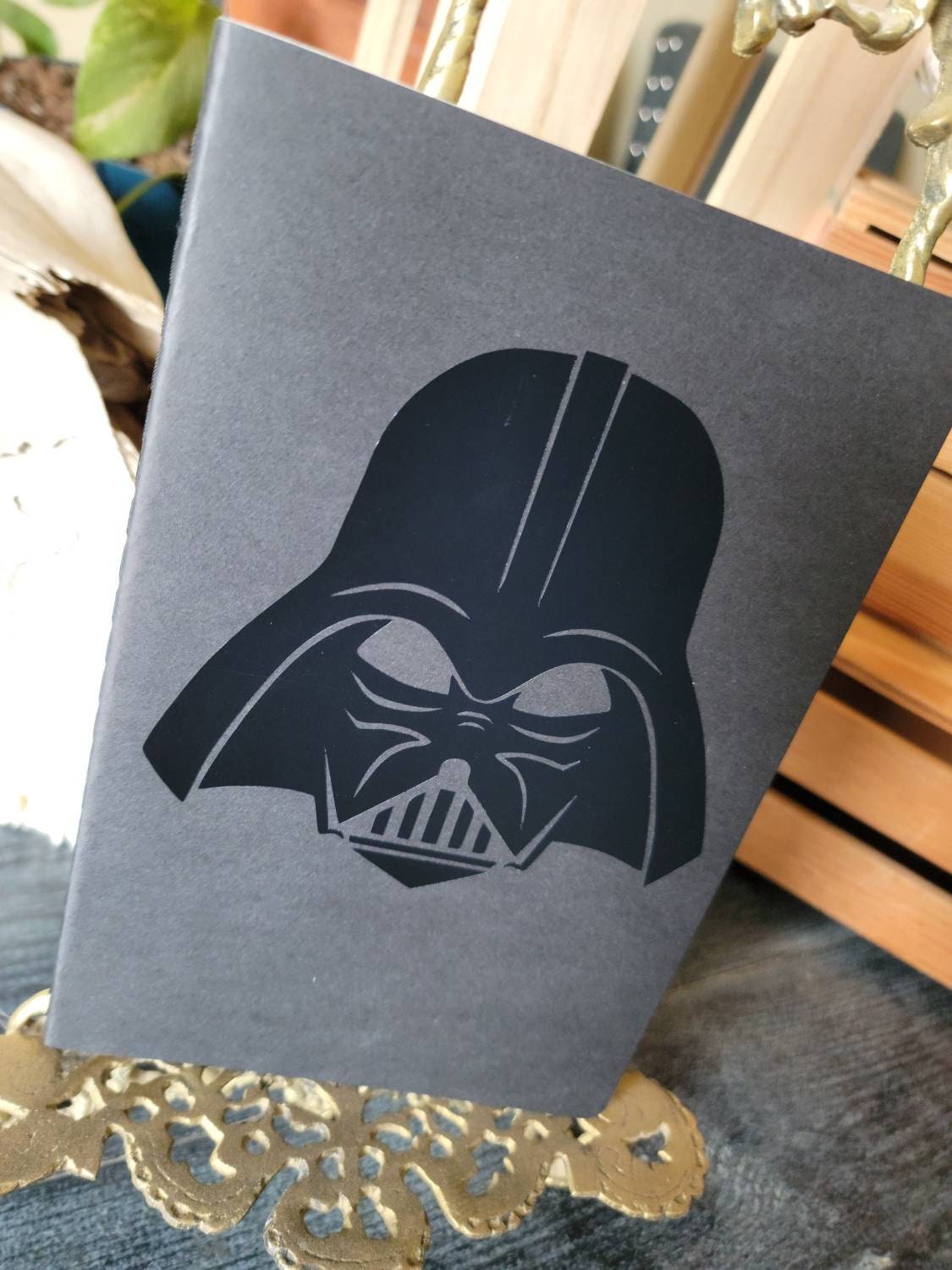 Notebook: Darth Vader Star Wars Notepad Journal Lined Notebook - Etsy