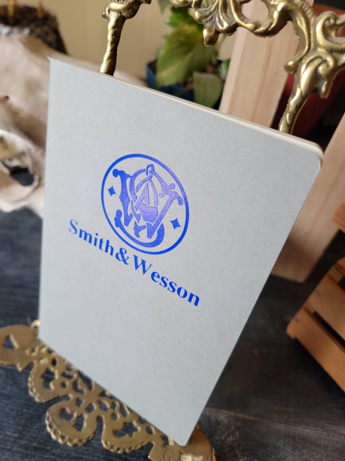 Notebook: Smith & Wesson - Gun Lover - Notepad -- Journal -- Lined ...