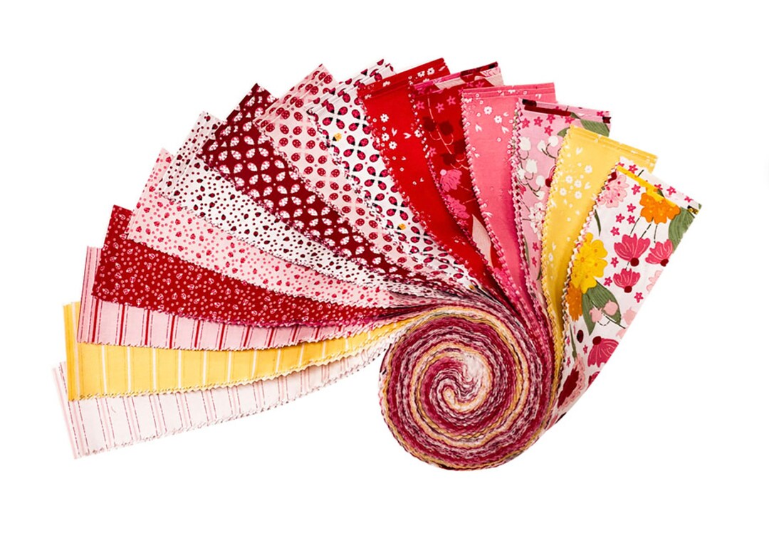 Ladybug Mania Strip Rolls Jelly Roll // Clothworks Fabric ST0339 - Etsy