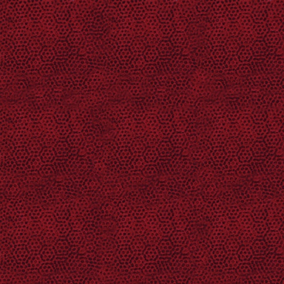 Dimples Carmine Blender Fabric // Andover P0260-1867-R2 by the | Etsy