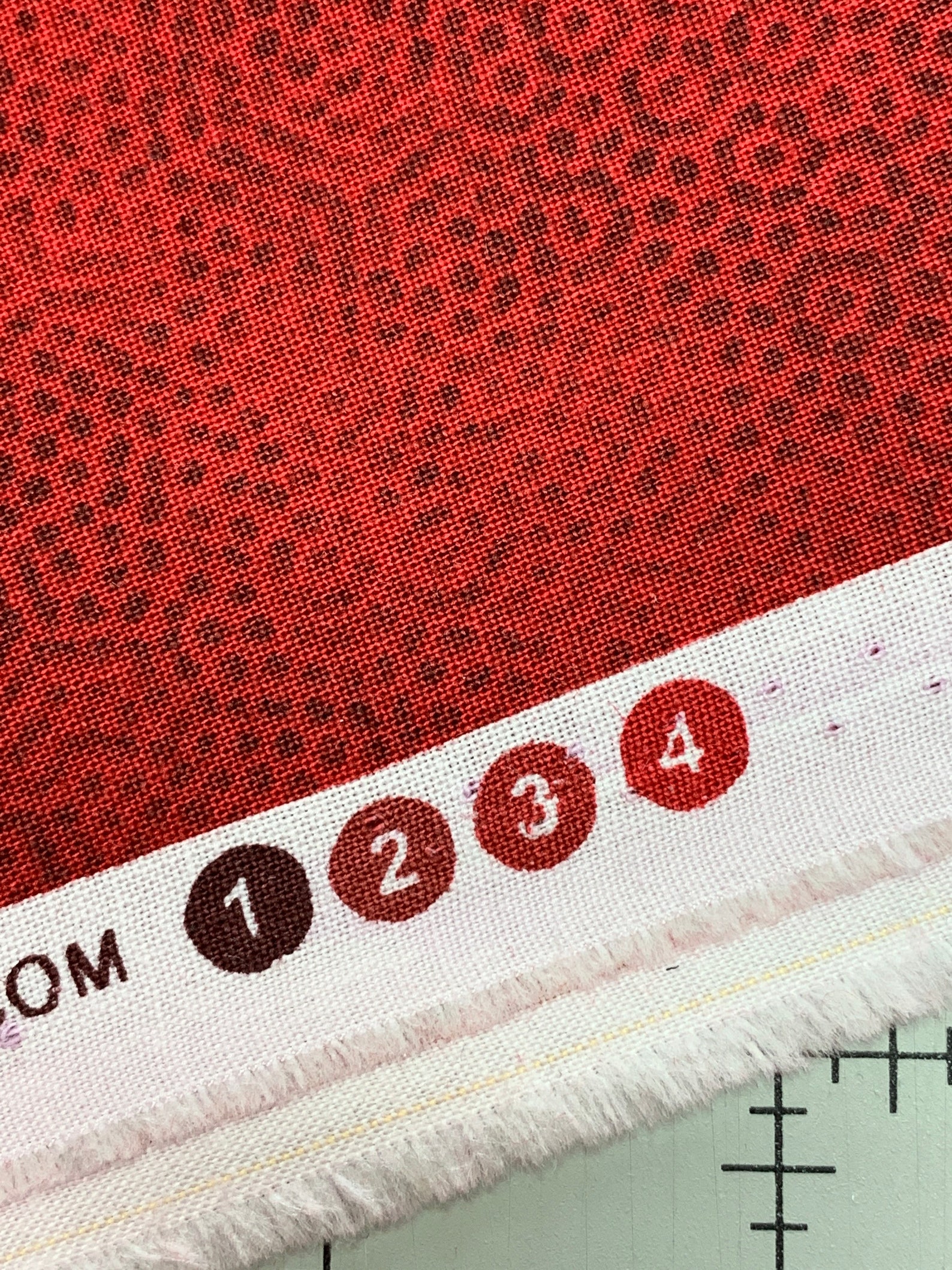 Dimples Carmine Blender Fabric // Andover P0260-1867-R2 by the | Etsy