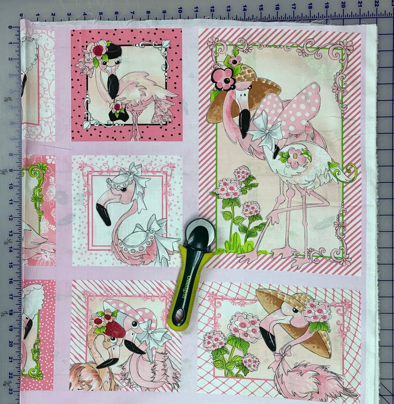 Flamingo Fancy 23 Quilt Panel by Loralie Designs - Etsy