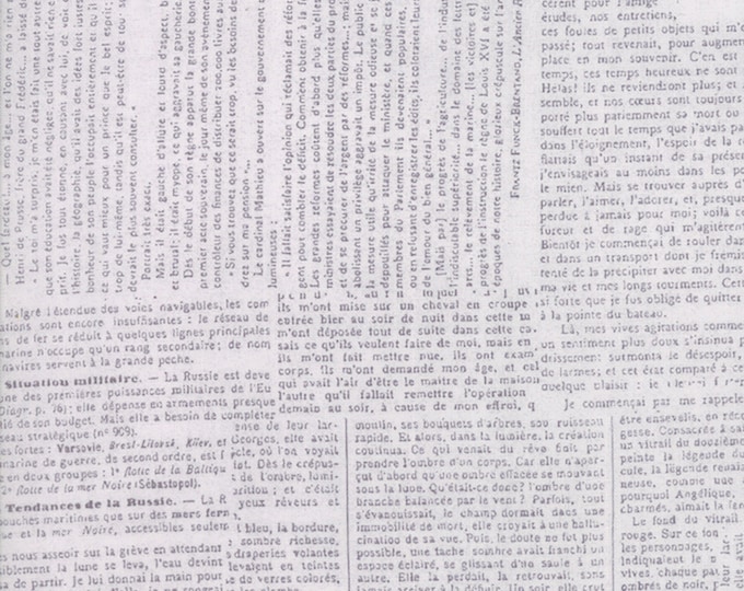 Compositions Newsprint Fabric // Basicgrey // Moda Fabrics 30451 18 ...