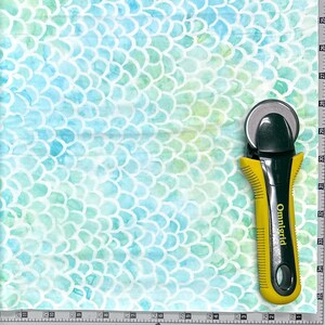 Tonga Fish Scales Fabric // Timeless Treasures TONGA-B2514 Spring by ...