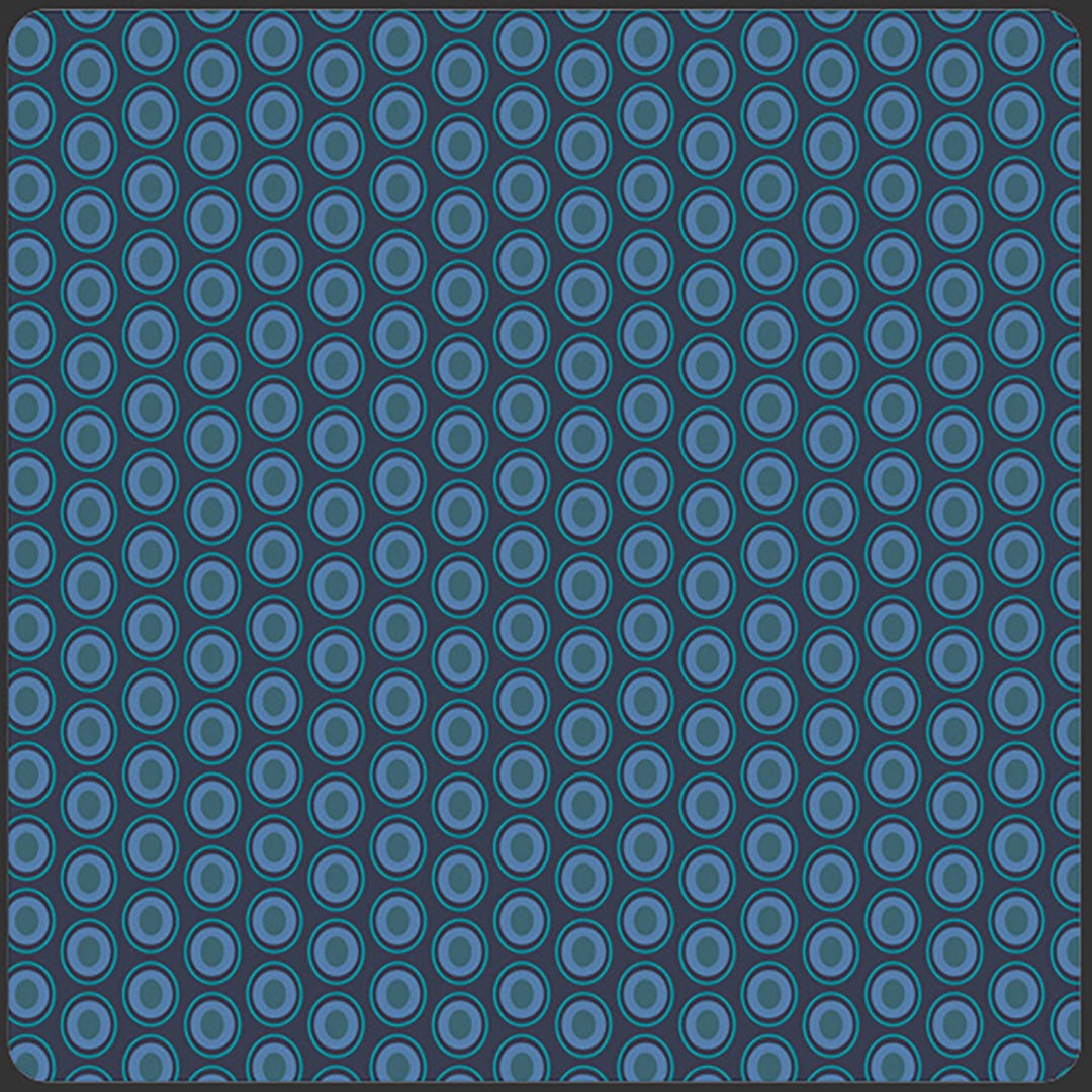 AGF Oval Elements Mood Indigo Fabric // Art Gallery OE-916 by the Half ...