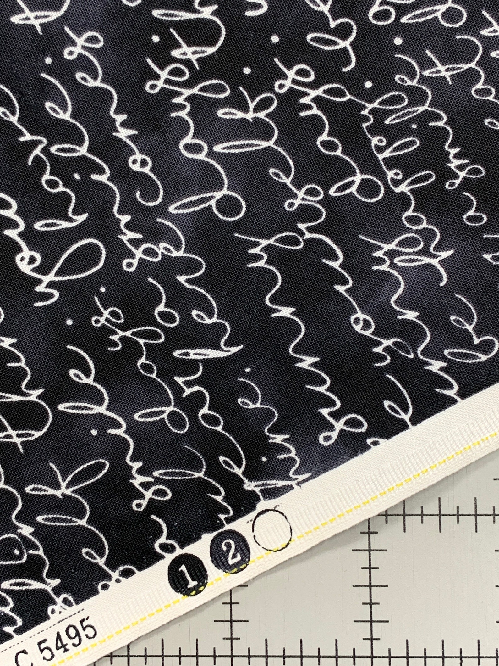 Script Fabric // Timeless Treasures Gail C5495 by the HALF - Etsy