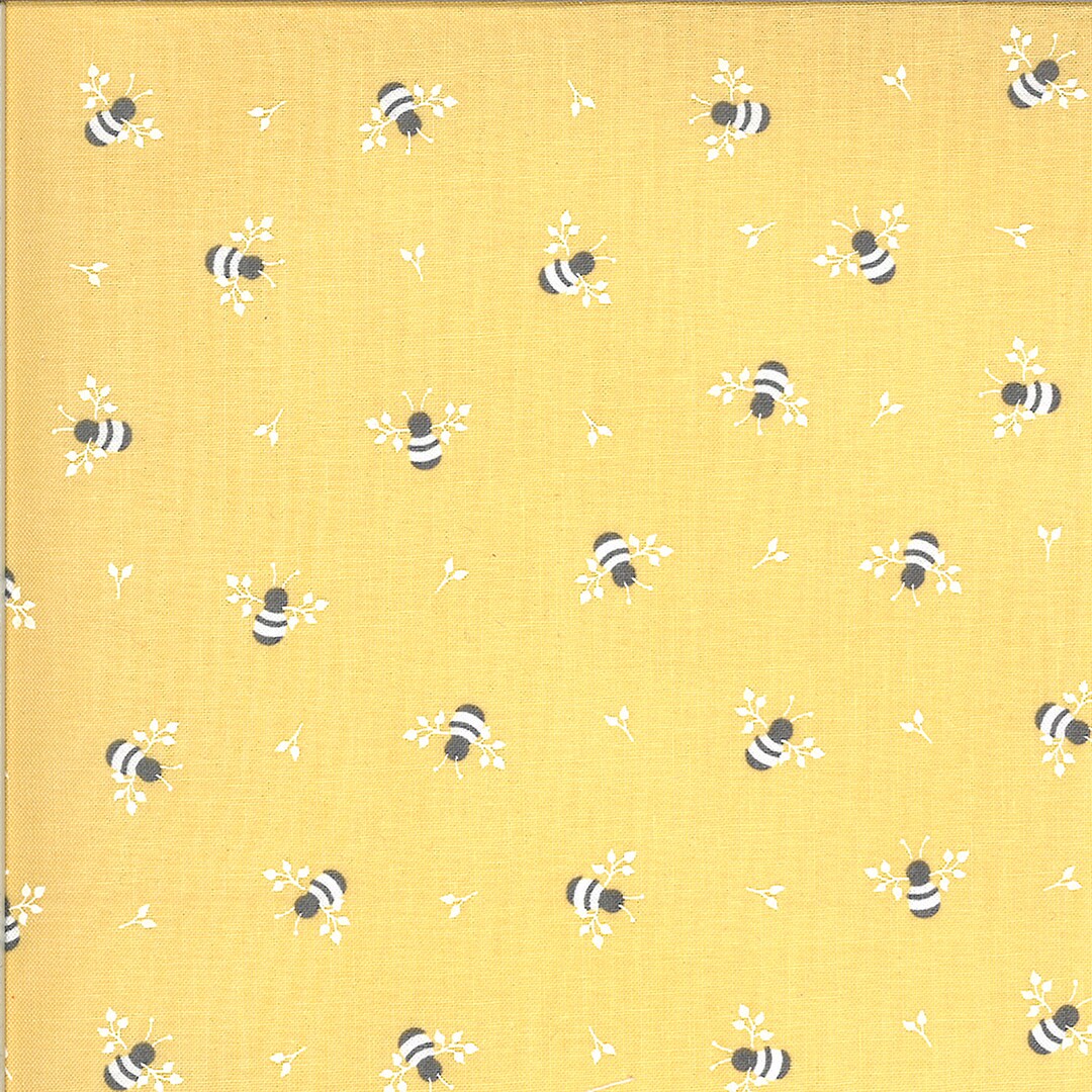 Tissu Spring Brook Bees // Moda 29112 14 Sunny by the Half - Etsy France