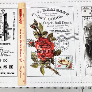 Sew Journal Needlebook Patch 23 Panel Fabric // Riley Blake Designs PD13881-PANEL - Etsy