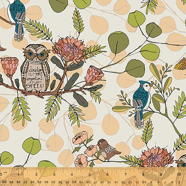 Bird Fabric - Etsy