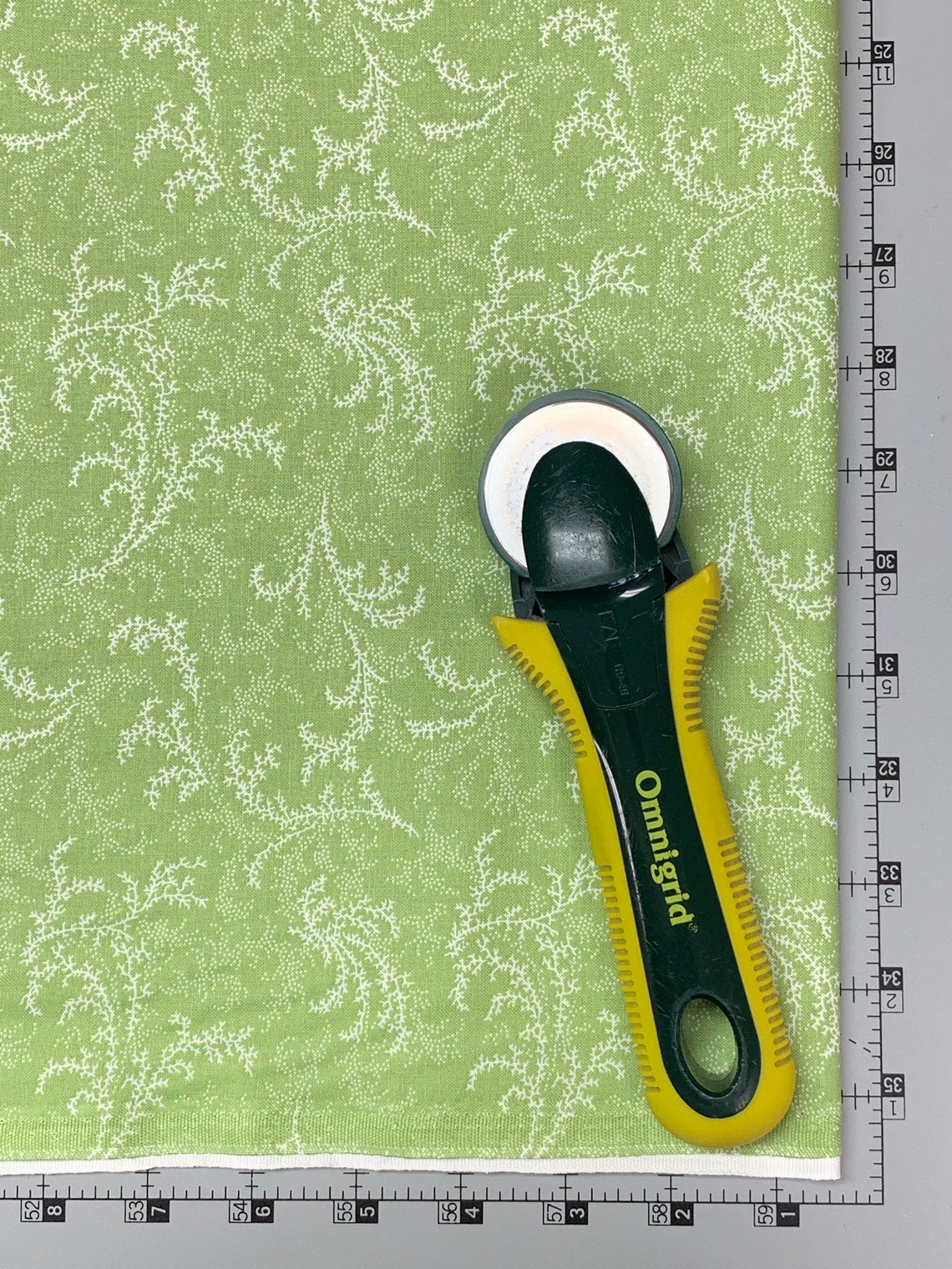 Rethink Pinks Light Green Wisps Fabric // Marcus R210150-LTGREEN by the ...