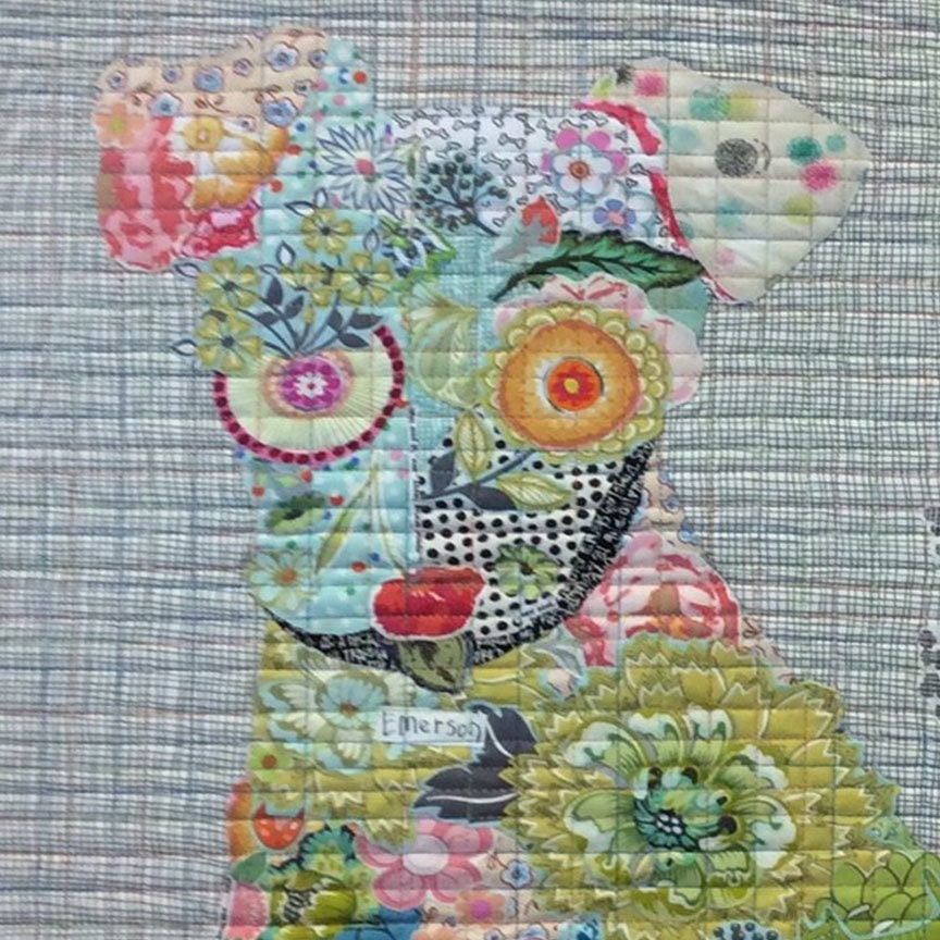 Quilting Craft Supplies & Tools Sewing & Needlecraft Emerson the Dog ...
