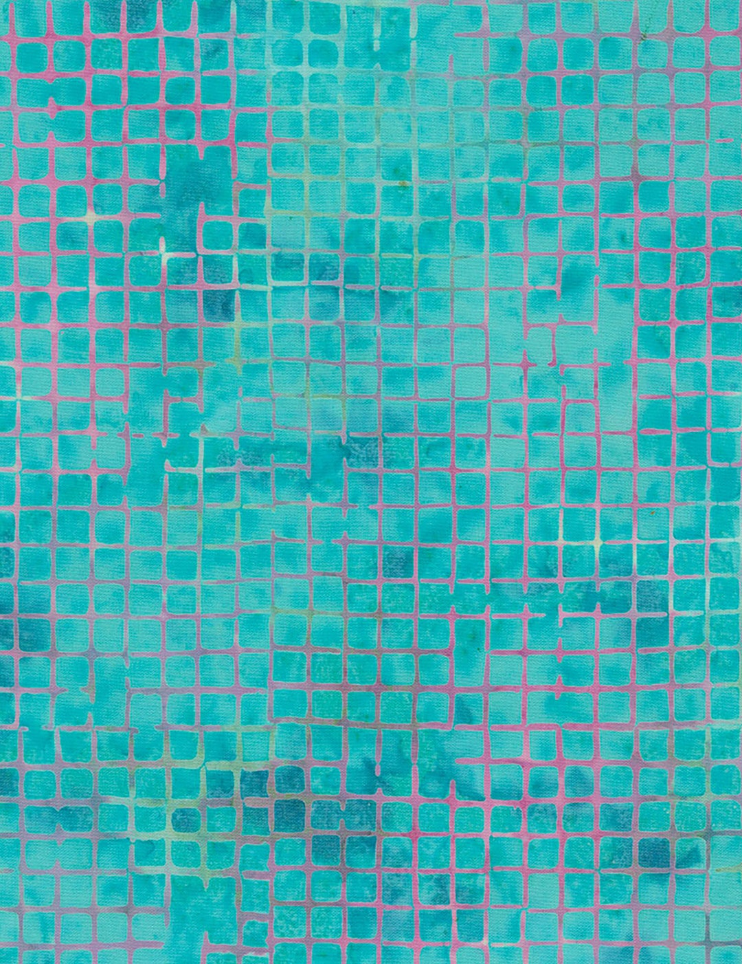 Tonga Swim Grid Batik Fabric Surf // Timeless Treasures by the Half ...