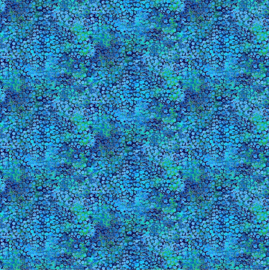 Luminosity River Rock Fabric Metallic // Northcott 24048M-48 by the ...