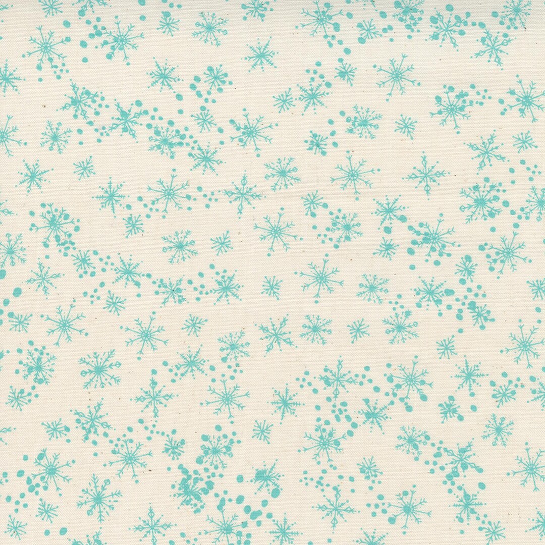 Cheer & Merriment Snowfall Blender Snowflake Fabric // Moda 45535 11 ...