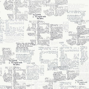 AGF Capsules Letters Love Meaning Fabric // Art Gallery by the Half ...