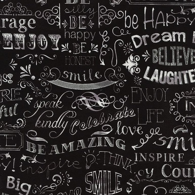 Chalkboard Words - Etsy