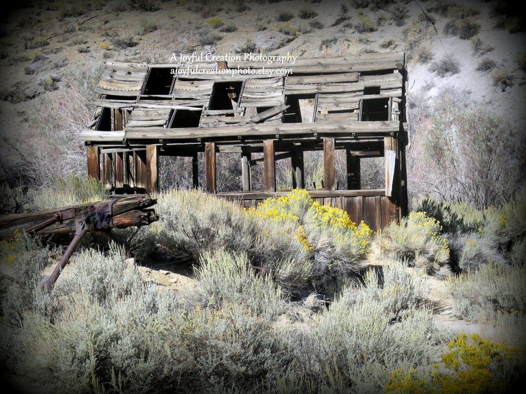 DESERT SHACK - Nevada - 11x14 Photograph - Etsy