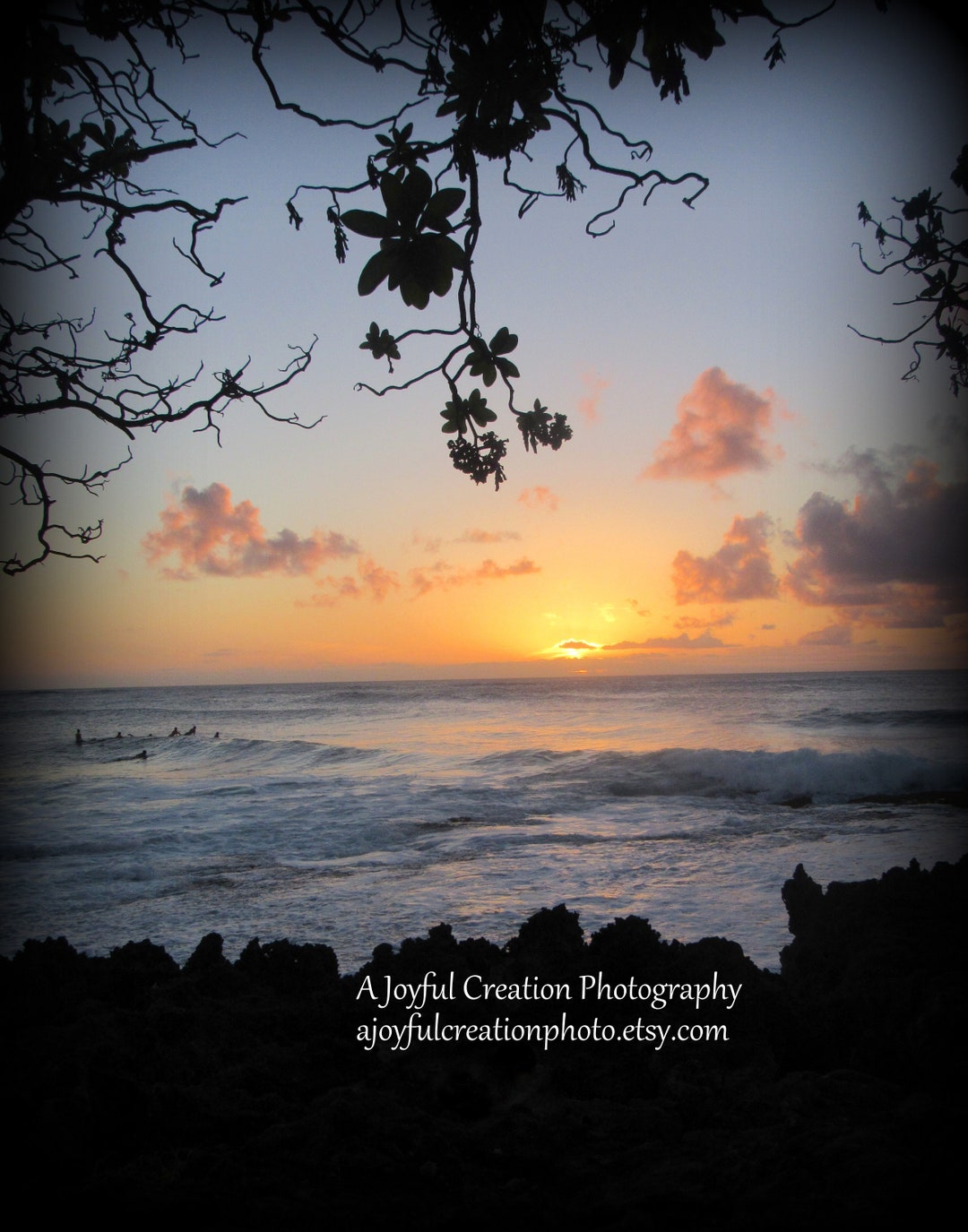 OAHU, HAWAII - Turtle Bay Sunset 5x7 Photograph - Etsy