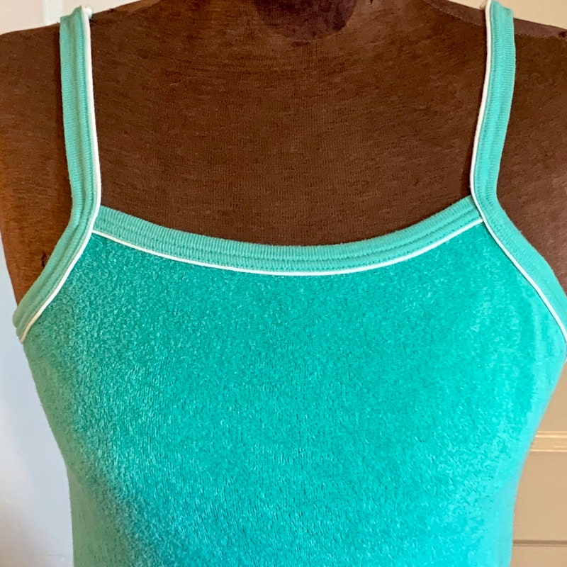 Terry Cloth Tank Top - Etsy
