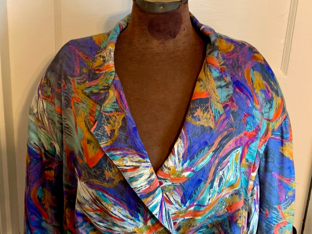 Vintage Late 80’s High Waisted Jacket - Etsy