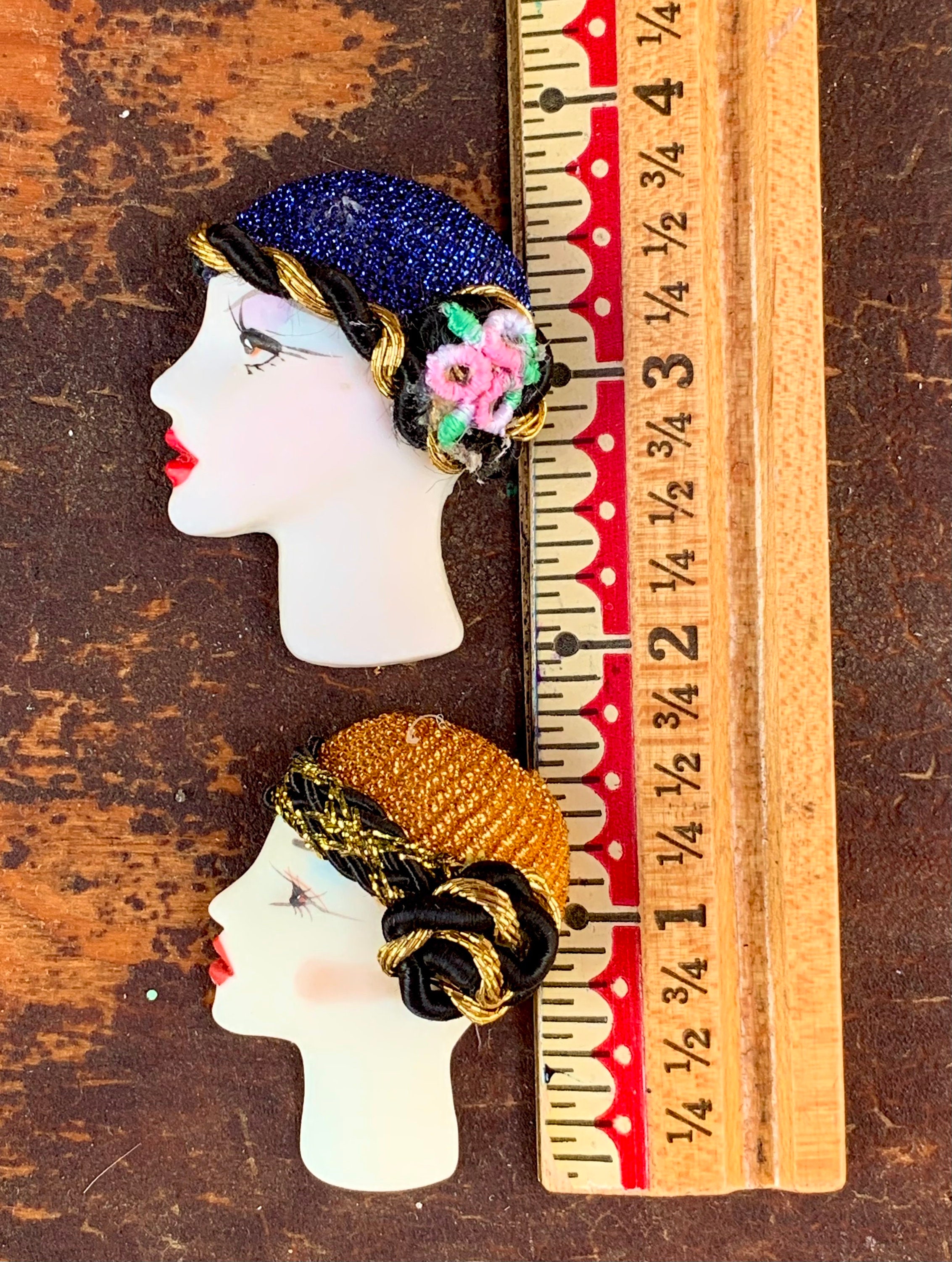 Vintage Lady Faces for Crafts | Etsy