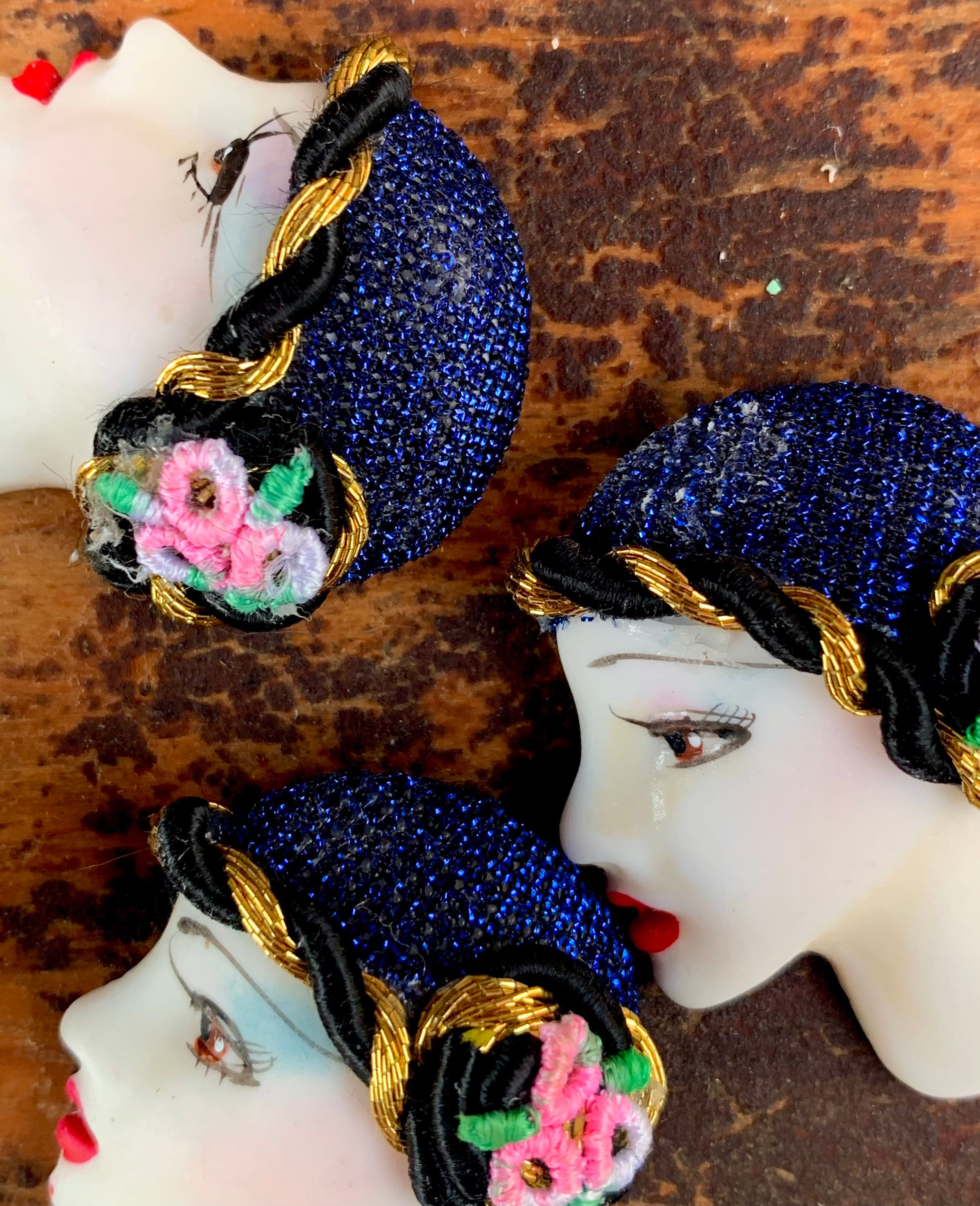 Vintage Lady Faces for Crafts | Etsy