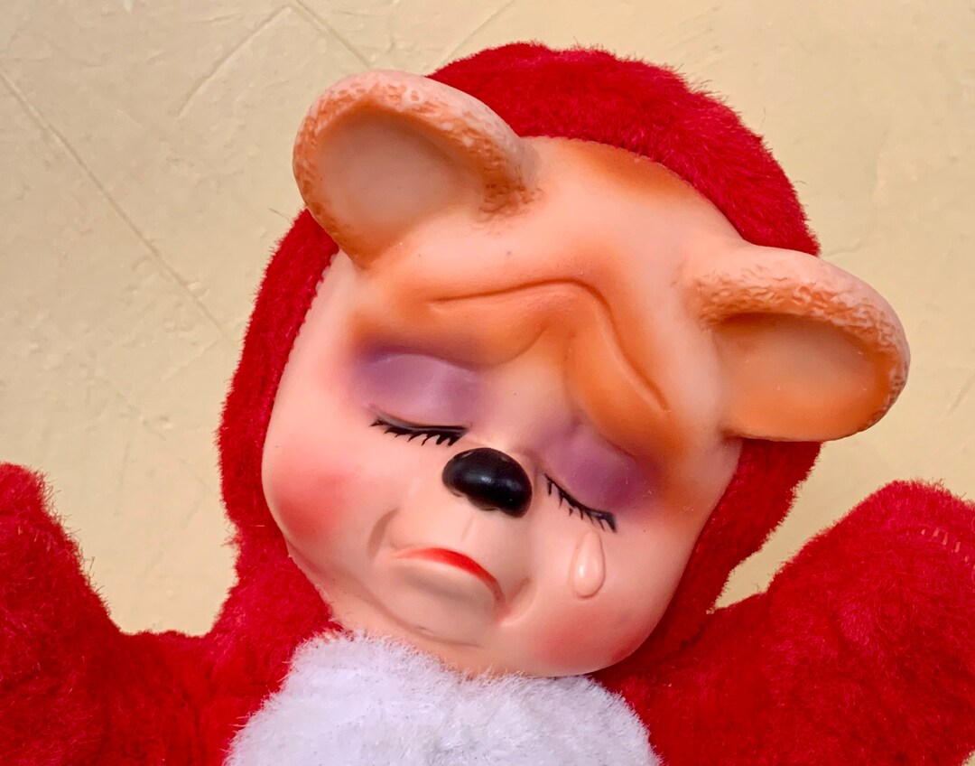 Rare Vintage 1960s Rozel Crying Bear - Etsy