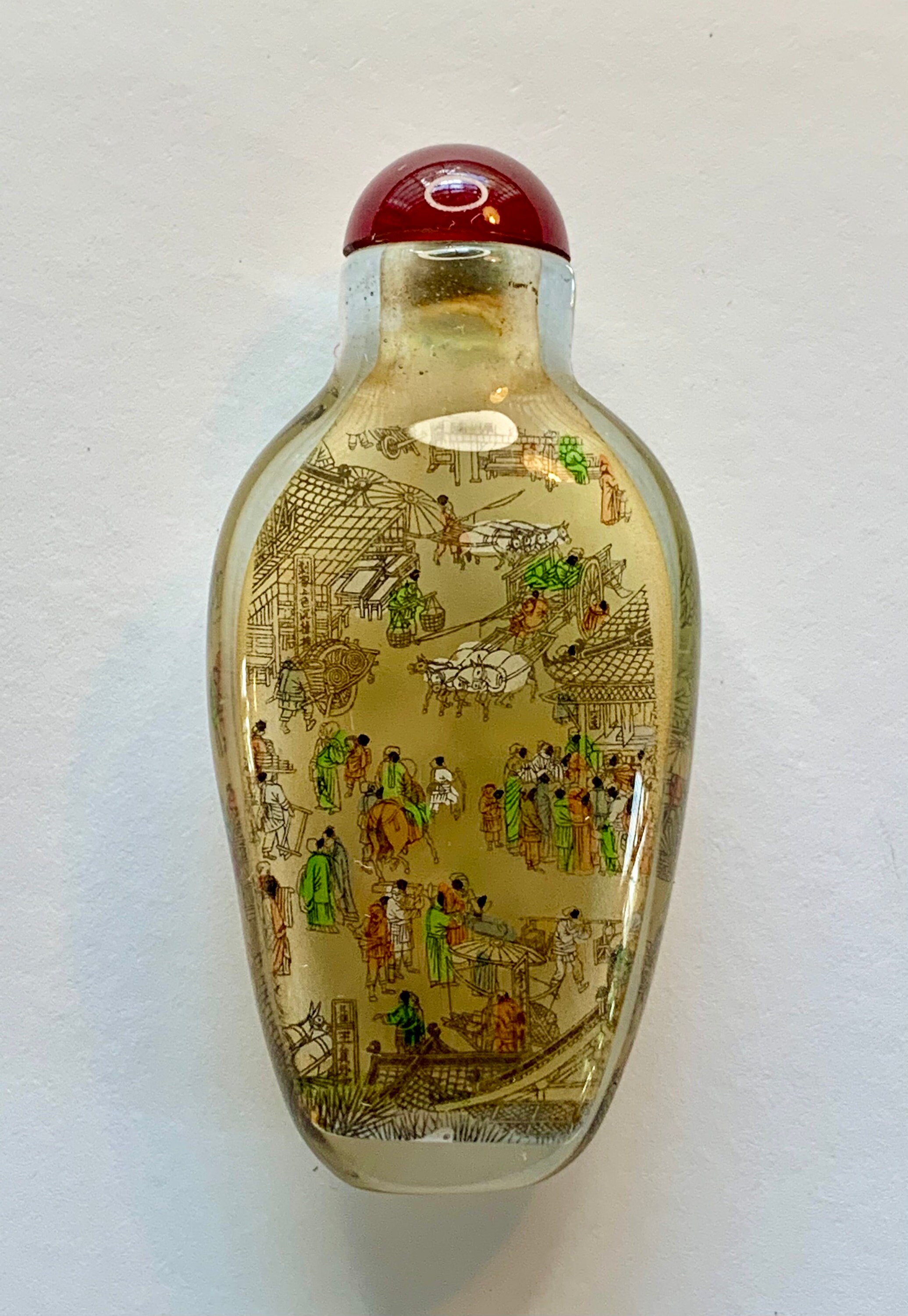 Small Vintage Chinese Bottle | Etsy