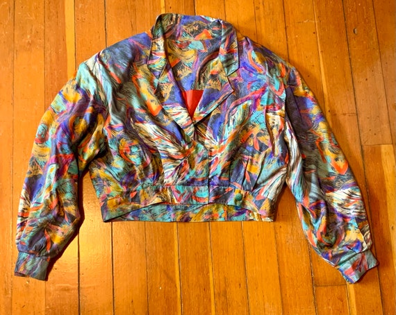Vintage late 80’s High Waisted Jacket - Gem