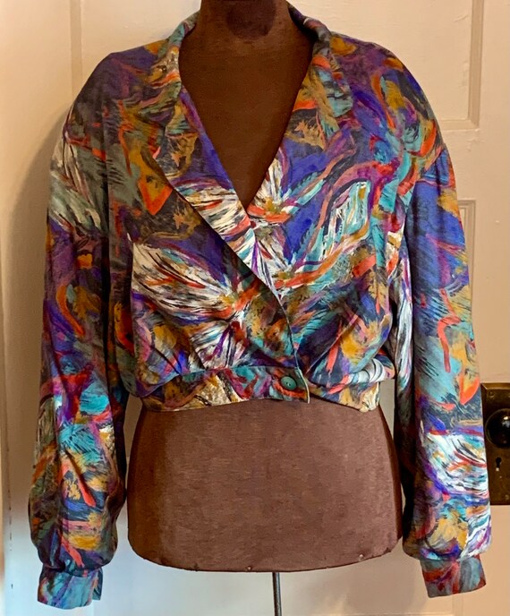 Vintage late 80’s High Waisted Jacket - Gem
