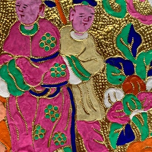 Antique Fatshan Gold Foil Label Large - Etsy